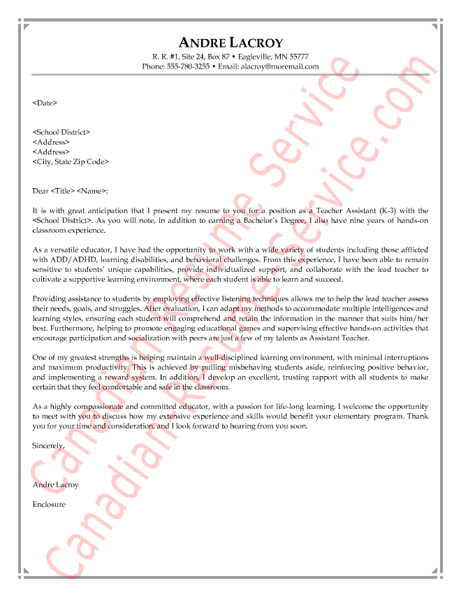 Sample Letter Of Introduction For Teaching For Your Needs Letter 
