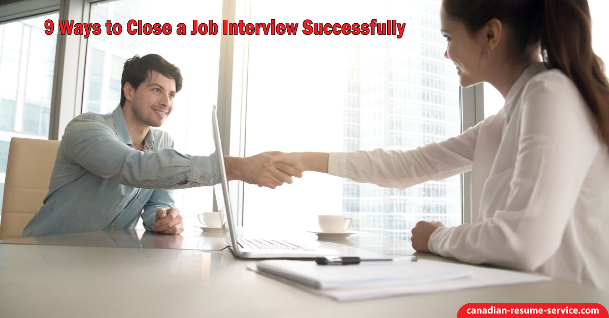 Close a Job Interview Successfully
